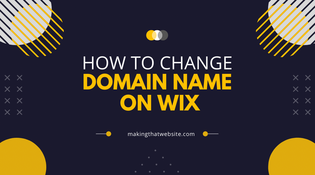 How To Change Free Domain Names On Wix