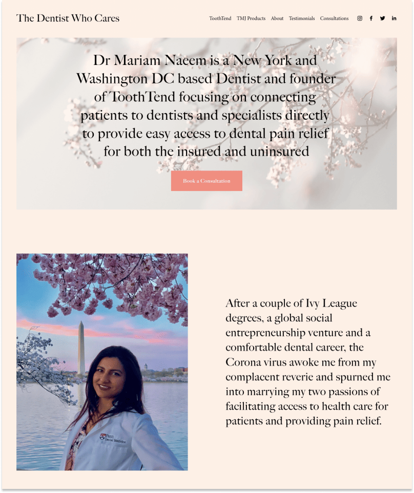 17 Dentist website examples (and what makes them great)