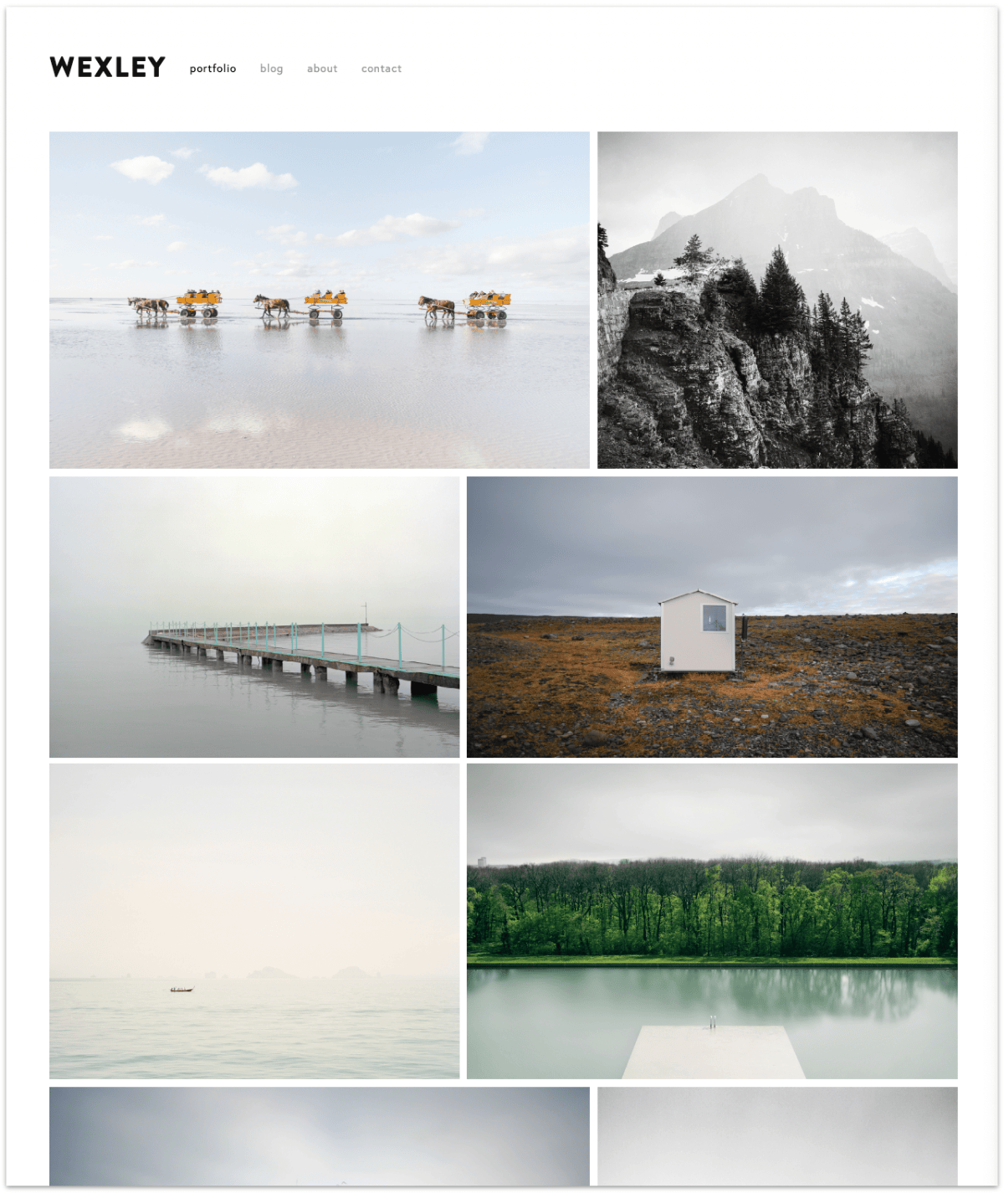 9 Popular Squarespace Templates Photographers Use examples 