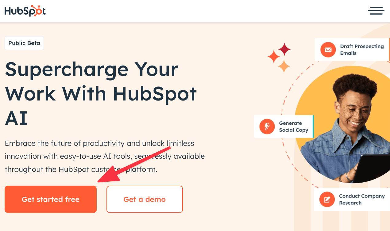 How to create a free website with Hubspot AI (Step-by-step)
