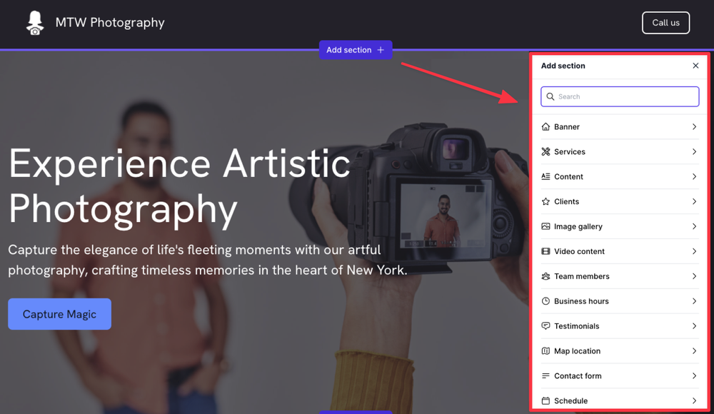 How to build a website with Durable AI website builder