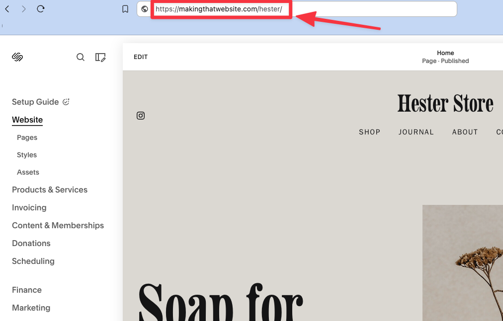 How to generate a QR Code for your Squarespace site (free)