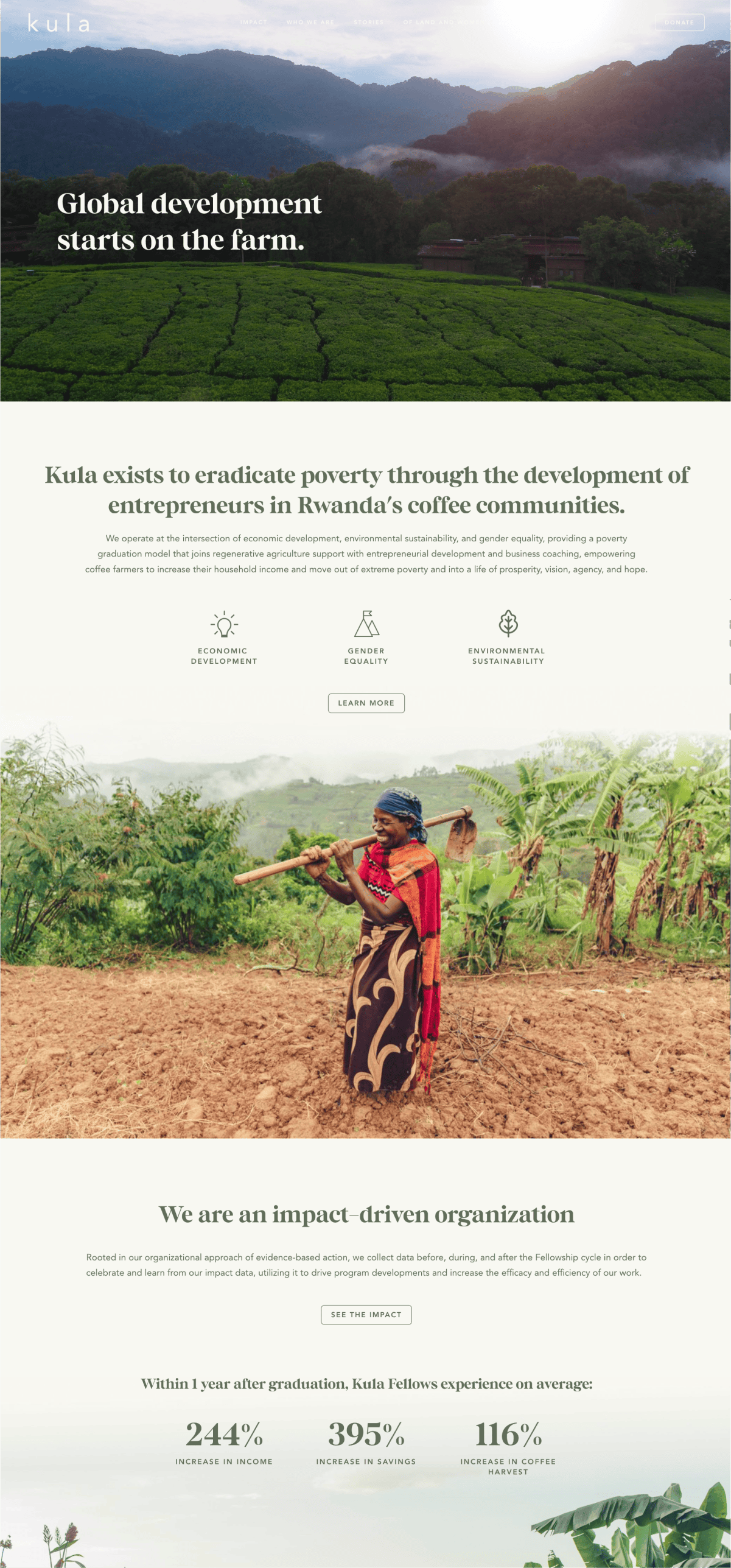 30+ Nonprofit website examples that made a notable impact