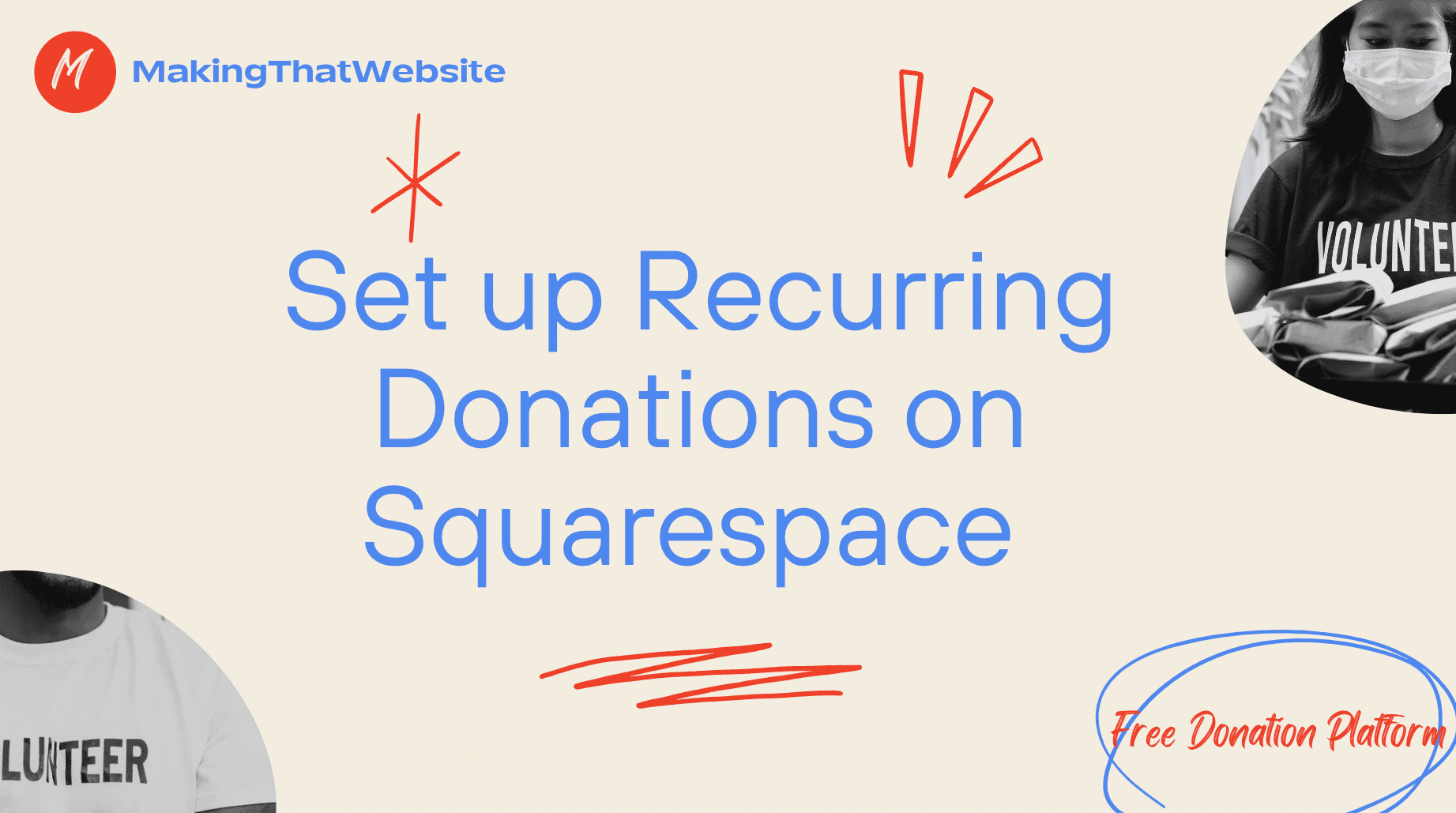 Set up recurring donations on Squarespace (Free)