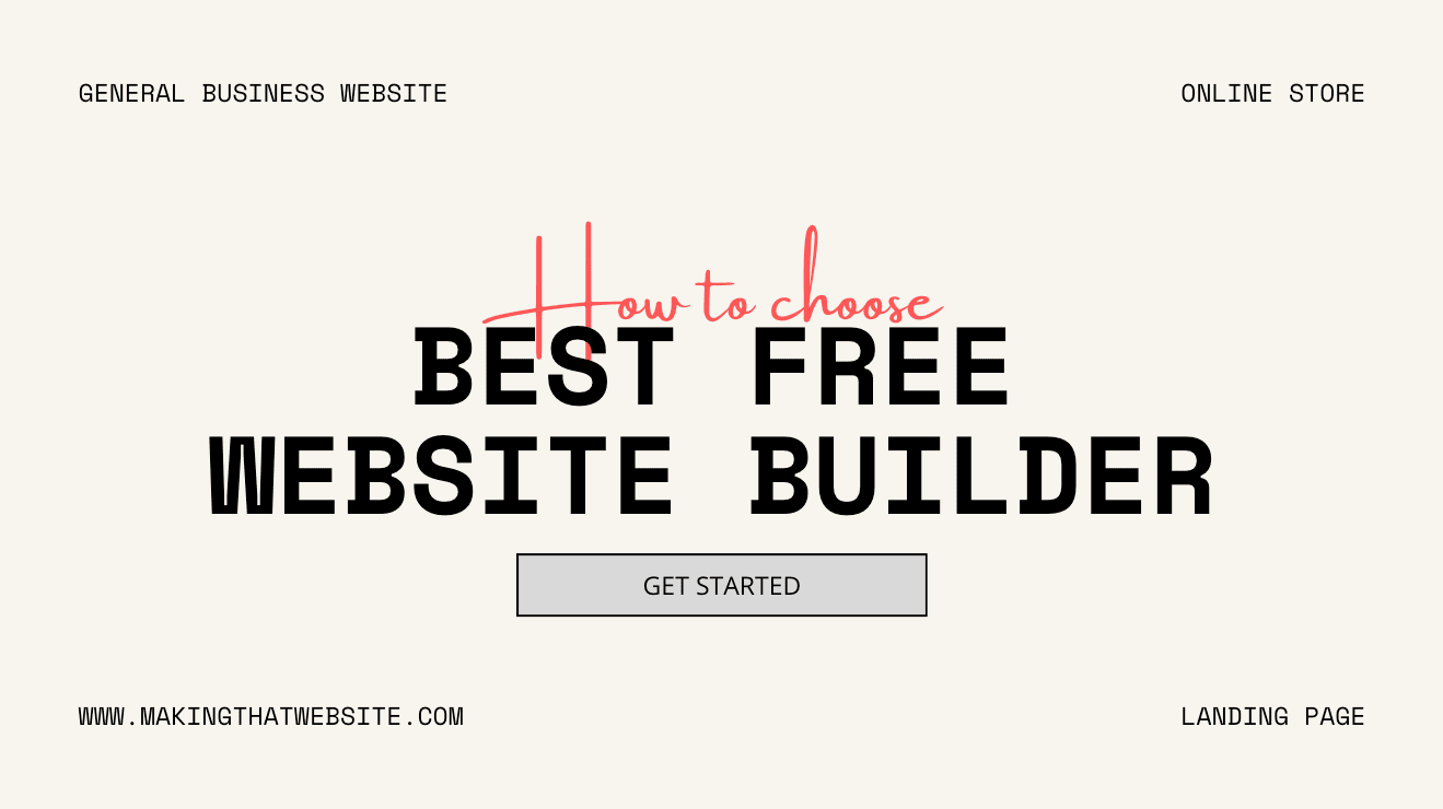 Ranking the 9 best free website builders in 2025