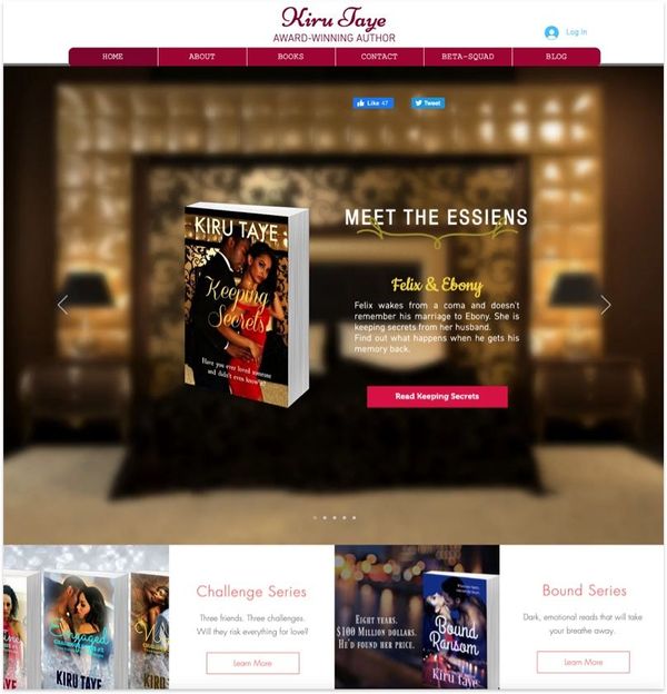 33 Published author websites (and how it's made)