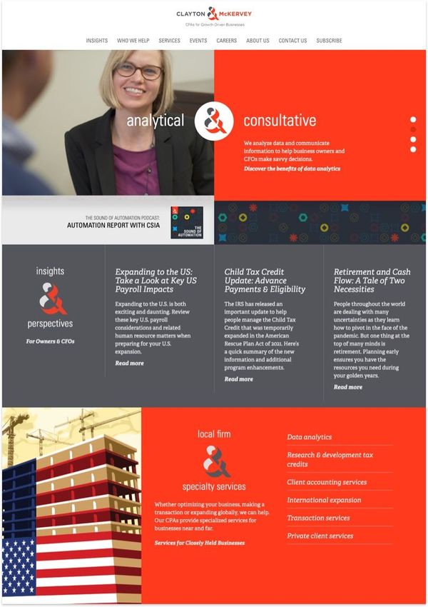 Top 25 Modern accountant websites that win clients