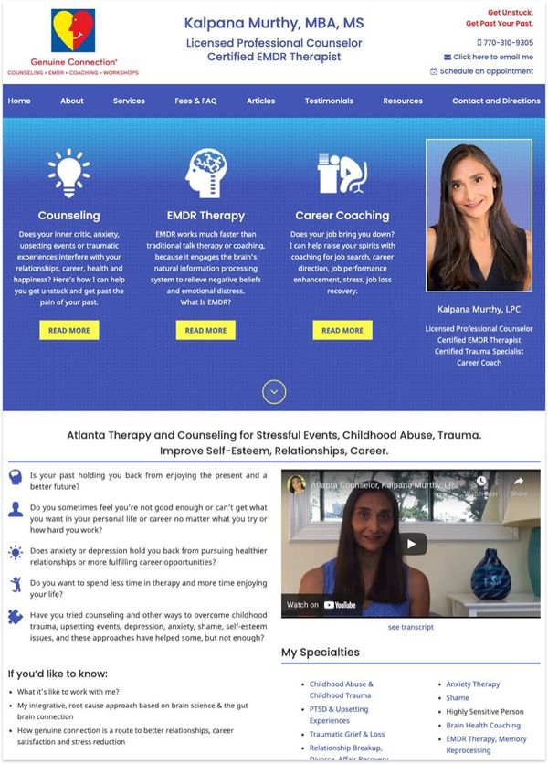 50 Best Therapist website examples (and how it's made)