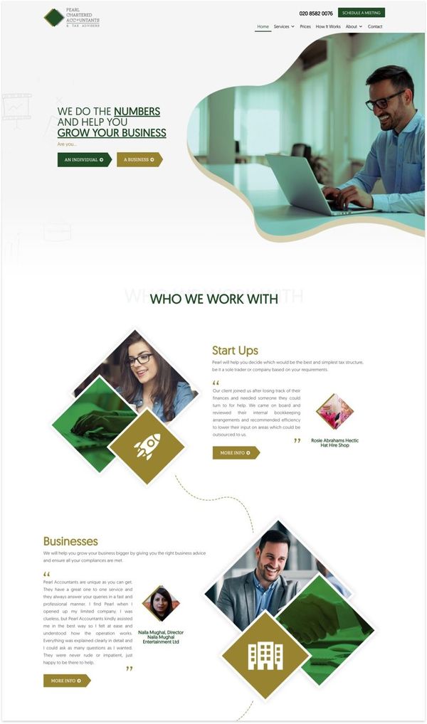 Top 25 Modern accountant websites that win clients