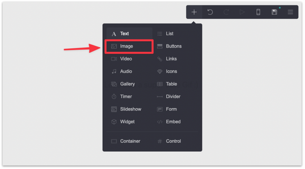 How to add Gif in Carrd - MakingThatWebsite