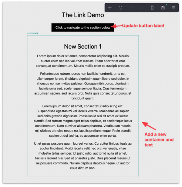How to create links in Carrd — MakingThatWebsite