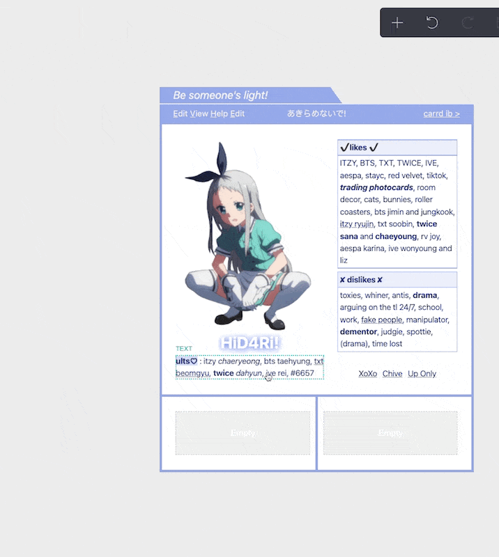 Carrd Tutorial — Create an Aesthetic Carrd from scratch