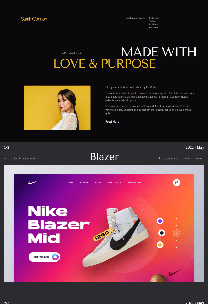 5 Unique Carrd Templates To Download Free 