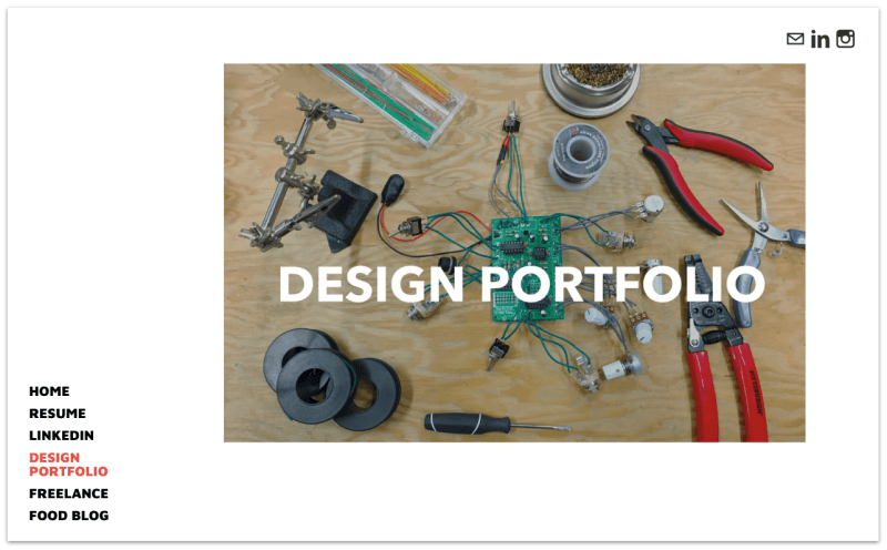 21 Inspiring Weebly Portfolio Website Examples