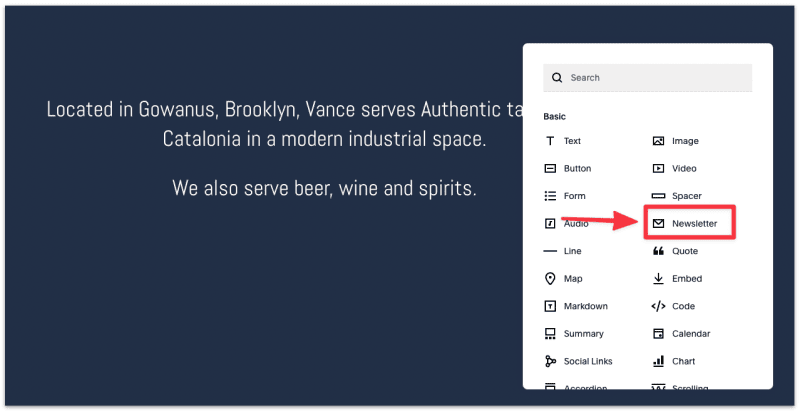 How to connect MailChimp to Squarespace