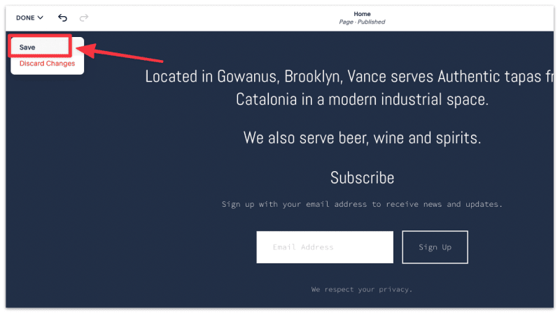 How to connect MailChimp to Squarespace