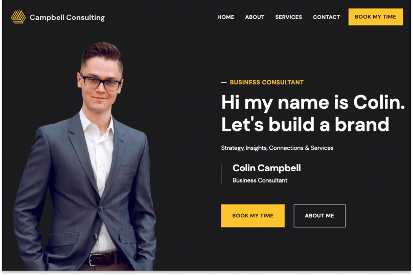 28 Consulting website examples (that made six figures)