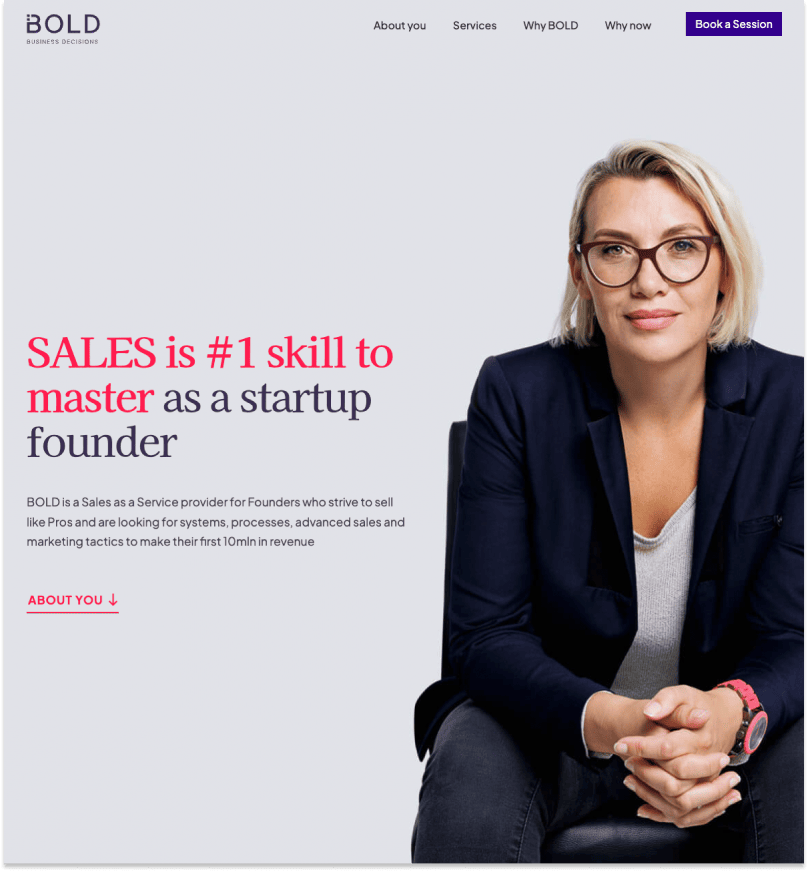 28 Consulting website examples (that made six figures)