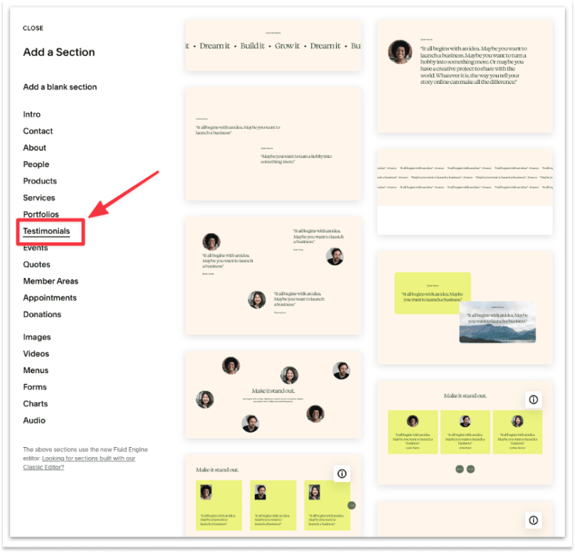 How to add reviews to Squarespace (without plugins)