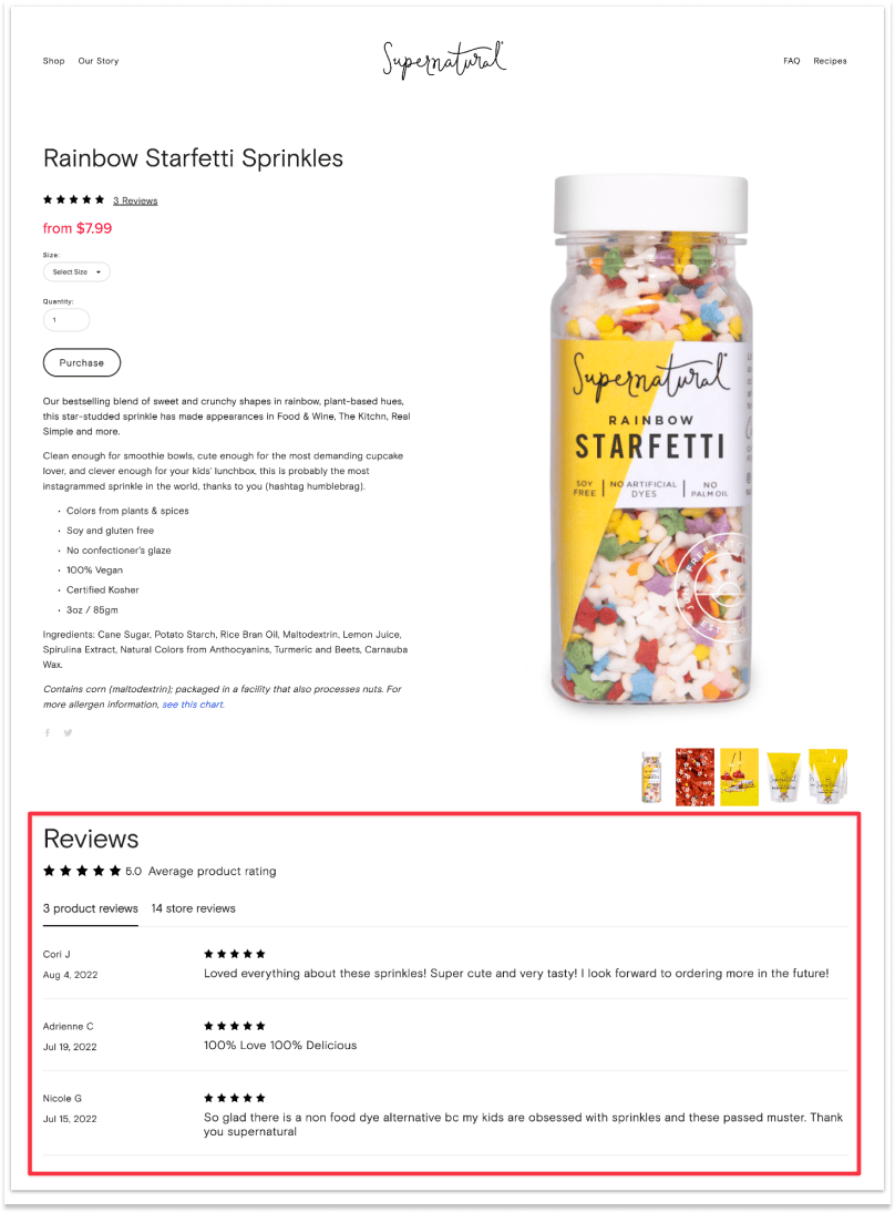 How to add reviews to Squarespace (without plugins)