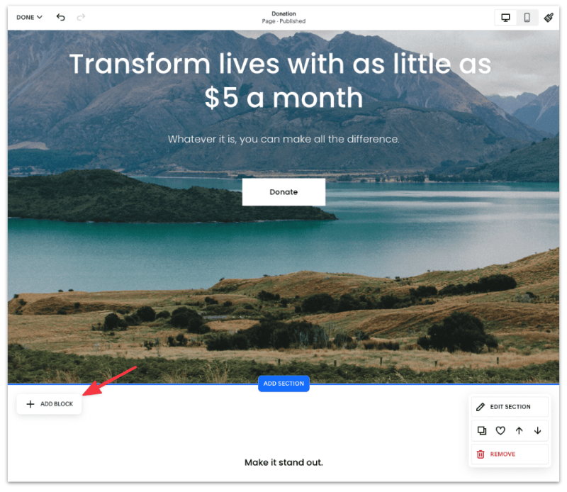 Set up recurring donations on Squarespace (Free)