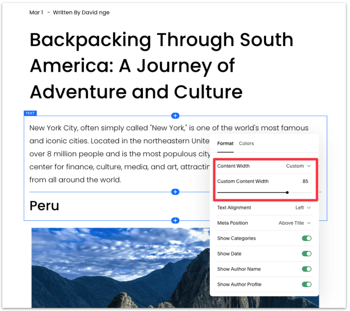 How to properly set up a blog on Squarespace