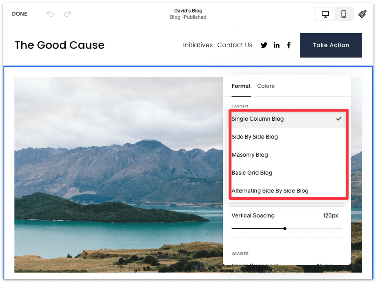 How to properly set up a blog on Squarespace