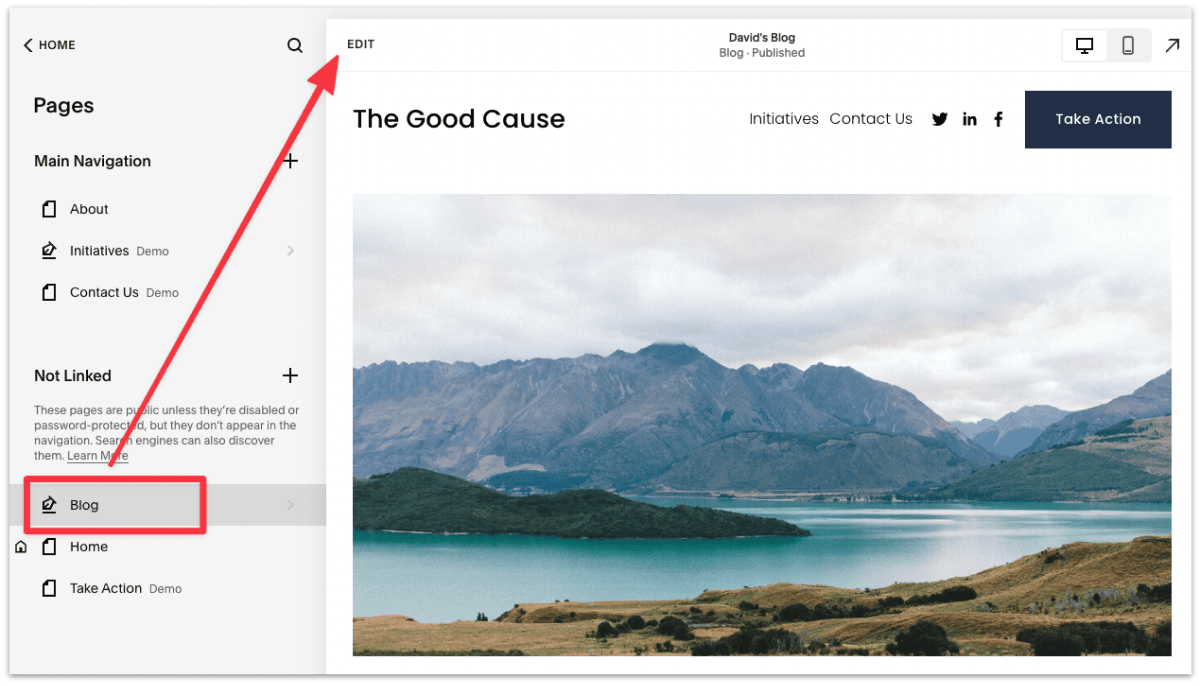 How to properly set up a blog on Squarespace
