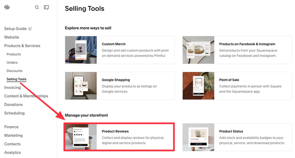 How to add reviews to Squarespace (without plugins)