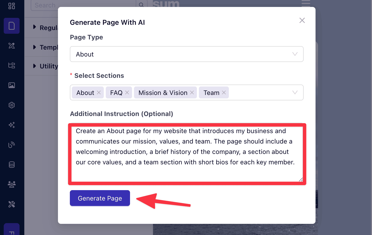 How to build a website with Dorik AI — Beginner's guide