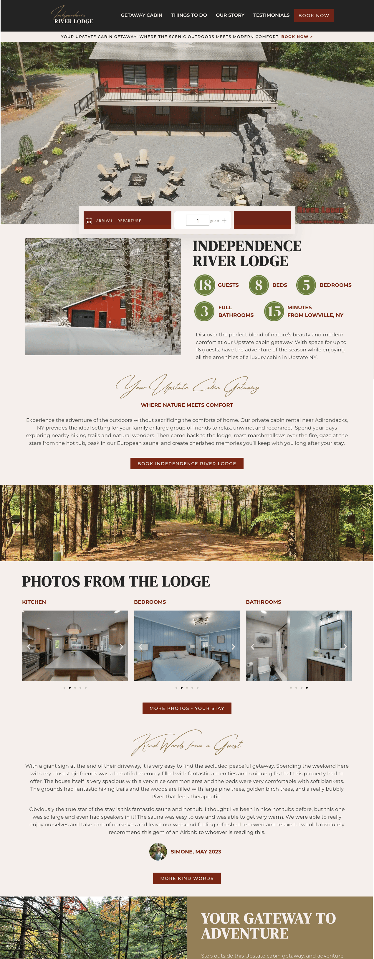 35 Unique vacation rental website design to inspire you