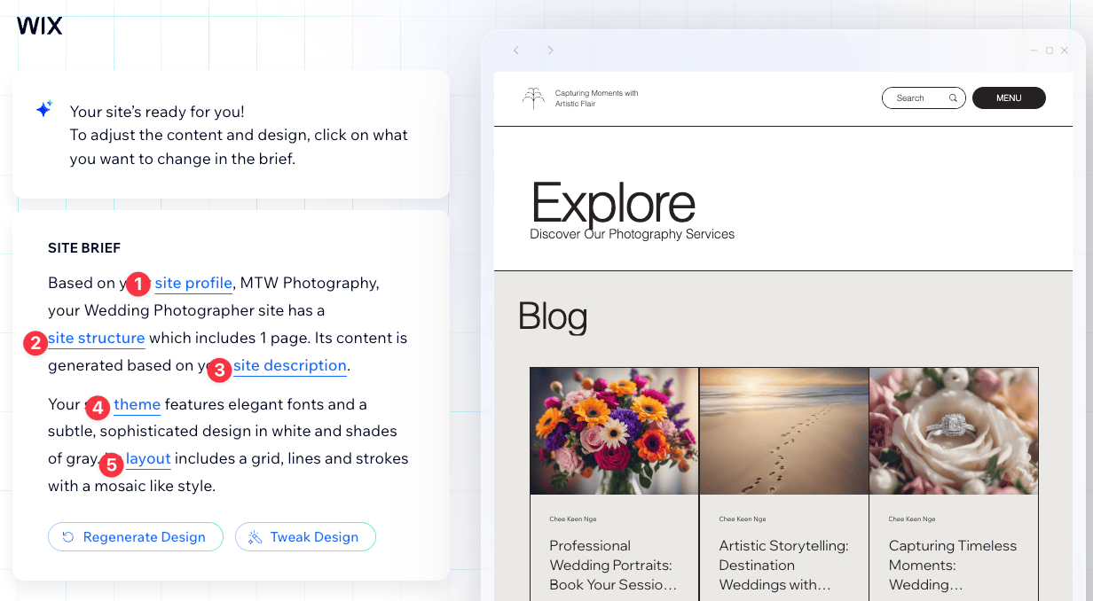 How to Build a Website Using Wix AI (Beginner's guide)